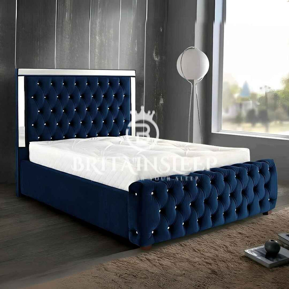 60” Luxury Hannah Odd Sized Upholstered Ottoman Bed