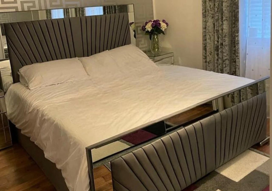 Sunshine Mirror Bed/ottomn/storage/divan/double/kingsize
